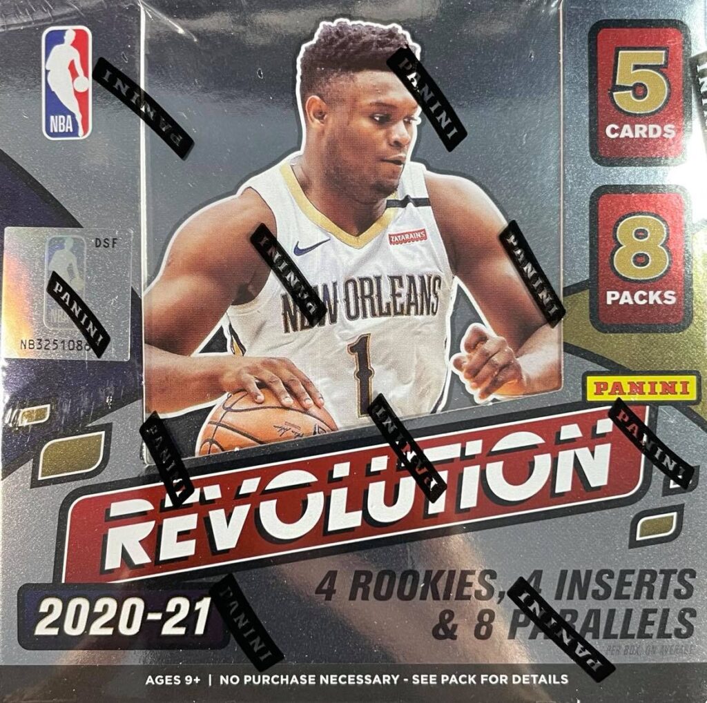2020/21 Panini Revolution Basketball Hobby Box – The Locker Room 78