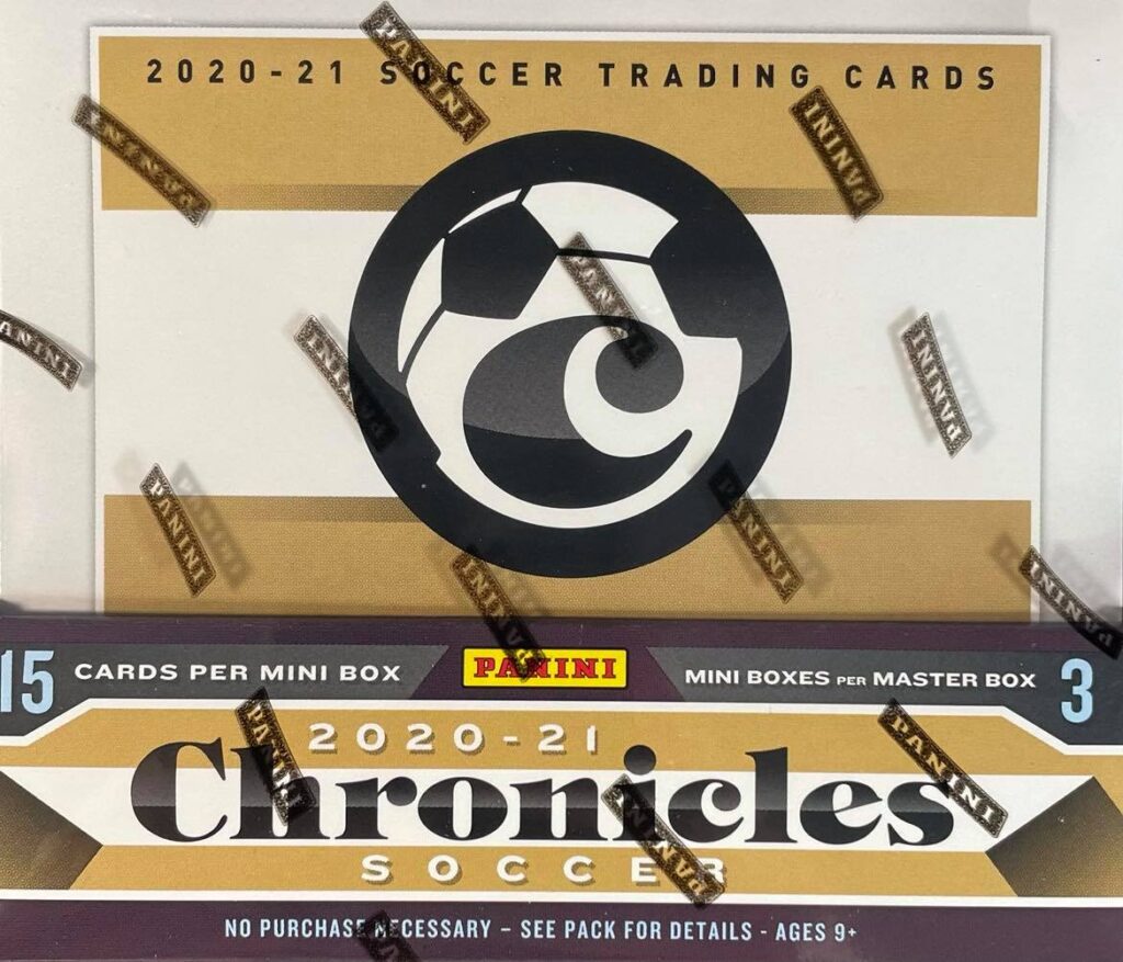 2020/21 Panini Chronicles Soccer Hobby Box – The Locker Room 78