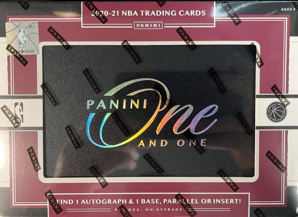 2020/21 Panini One and One Basketball Hobby Box – The Locker Room 78