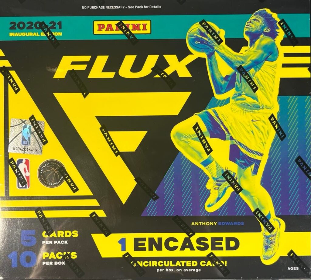 2020/21 Panini Flux Basketball Hobby Box – The Locker Room 78