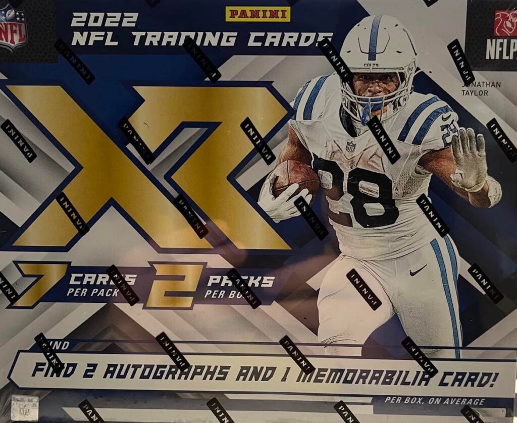 2022 Panini XR Football Hobby Box – The Locker Room 78