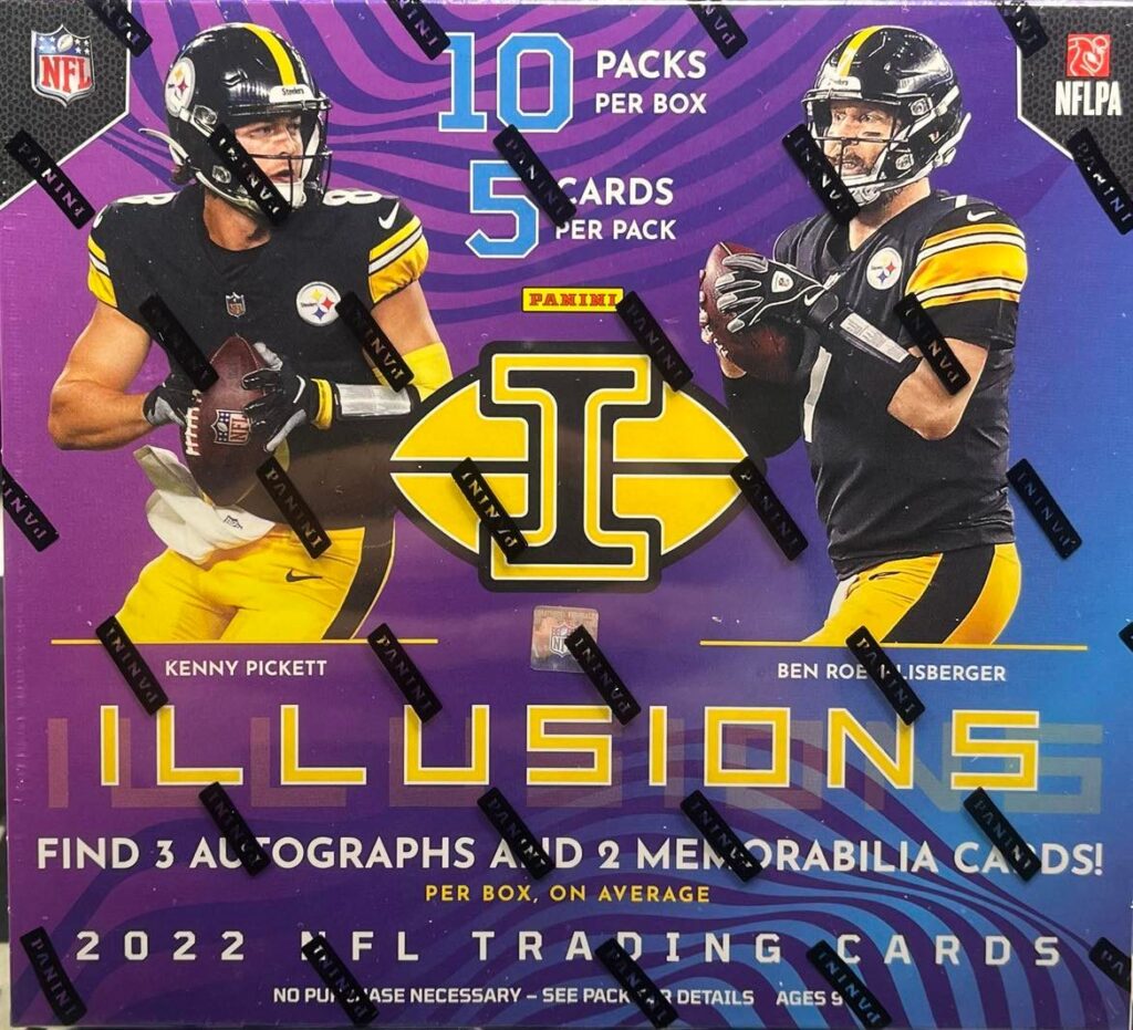 2022 Panini Illusions Football Hobby Box – The Locker Room 78