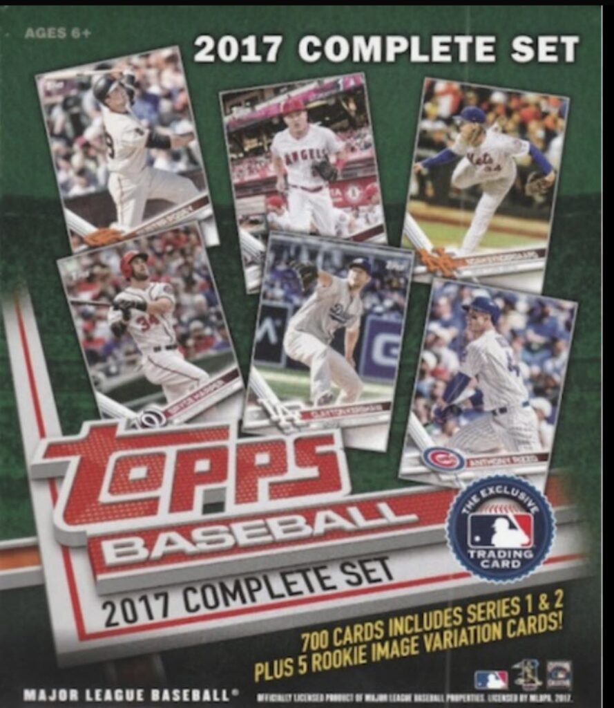 2017 Topps Complete Baseball Factory Set – Legend Chrome Ed – The ...