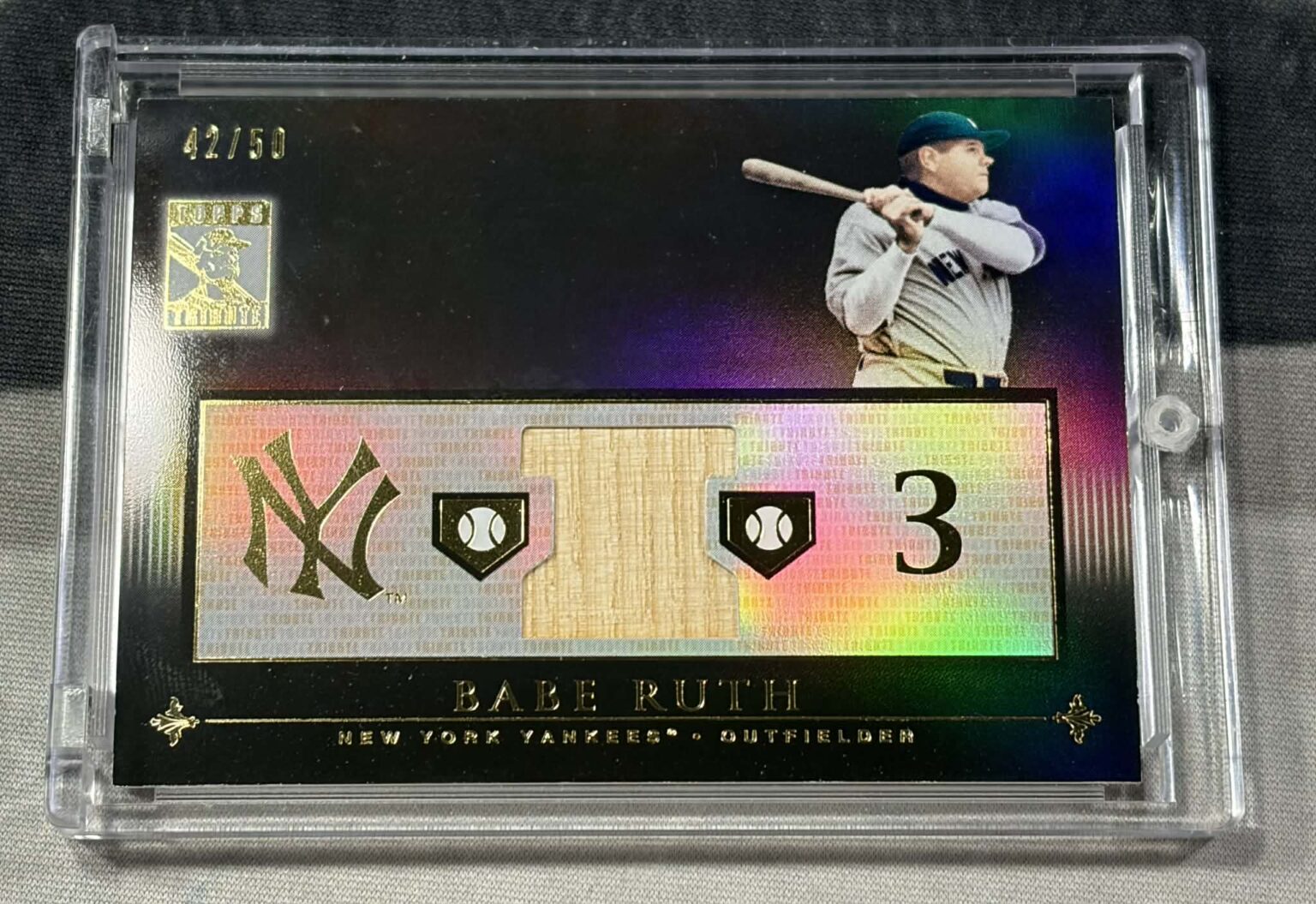 2010 Topps Tribute Babe Ruth Attire – The Locker Room 78